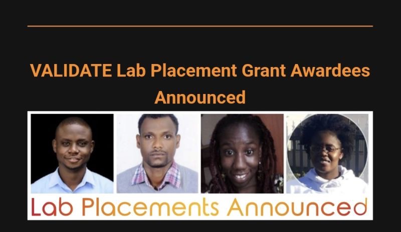 VALIDATE Lab Placements awarded | The VALIDATE Network
